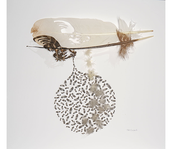 Childhood's End Gallery | "Ancestors" - Chris Maynard | PNW Cut Feather ...