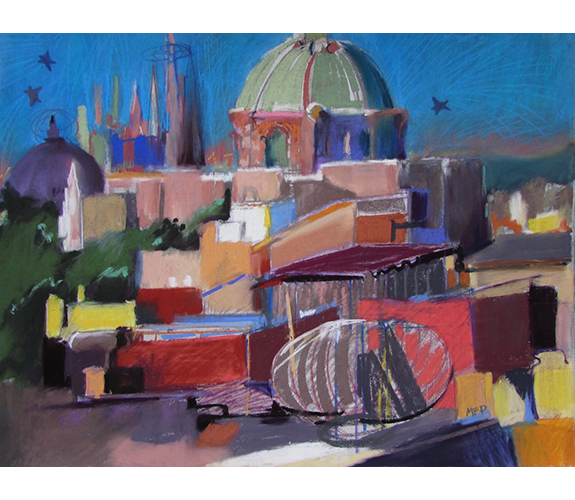 Childhood's End Gallery | "Over San Miguel" - Marianne Partlow ...