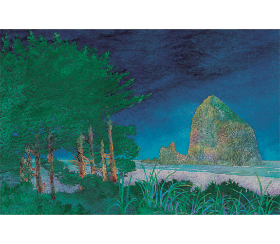 Childhood's End Gallery | "Haystack Rocks" by William Winden | Olympia ...